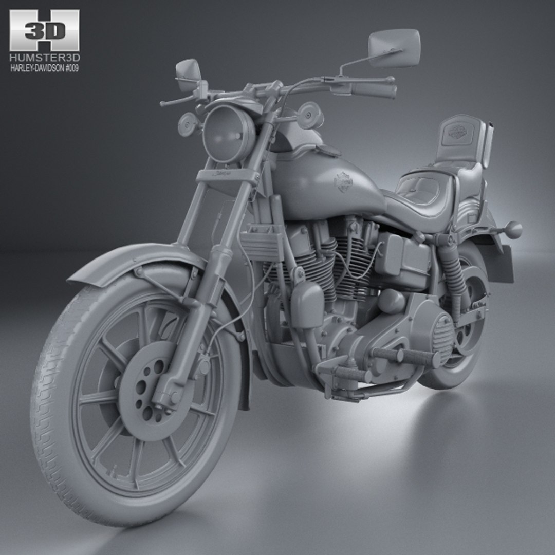3D harley davidson harley-davidson model - TurboSquid 1234987