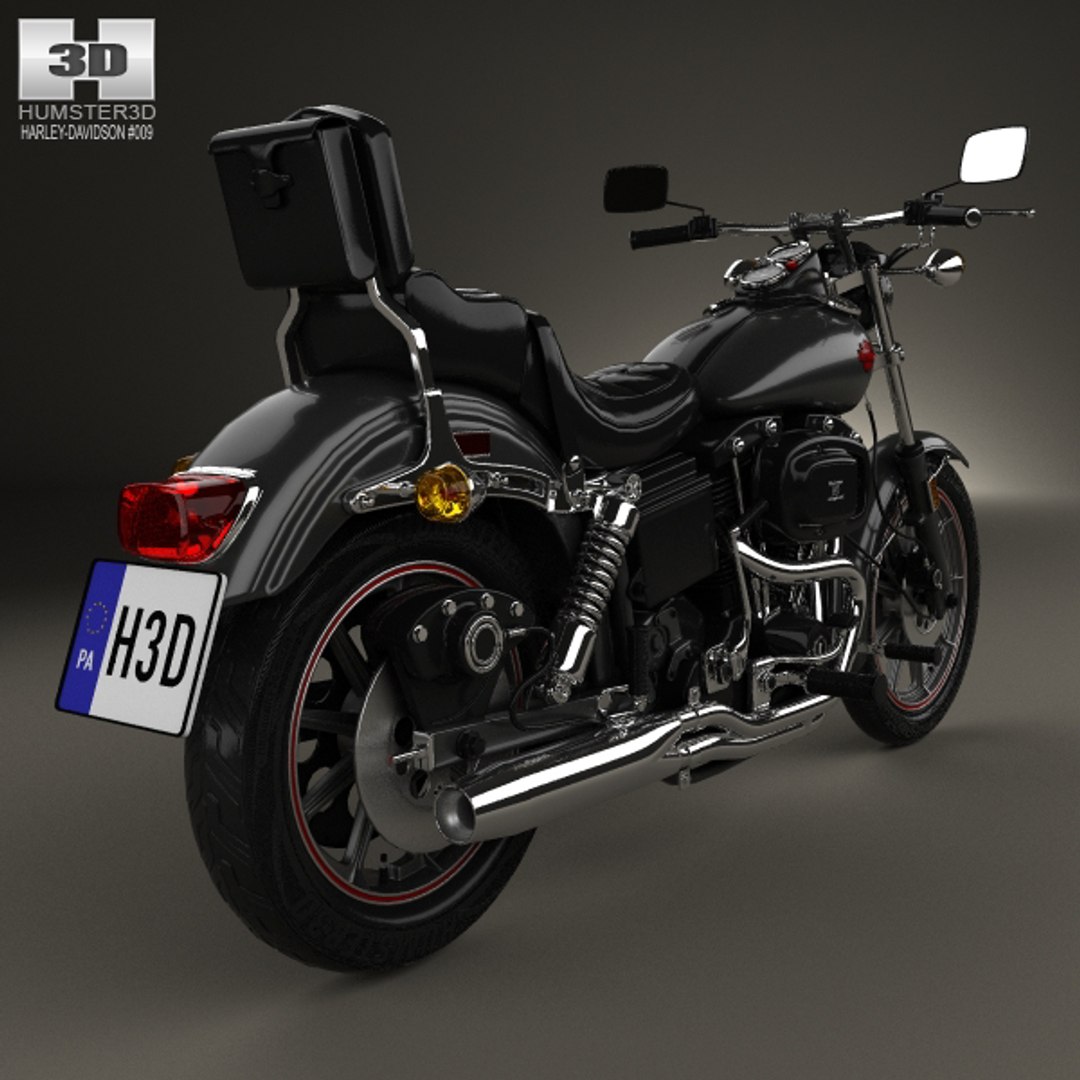 3D harley davidson harley-davidson model - TurboSquid 1234987