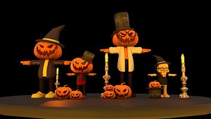 3D Halloween Models - Browse & Download Formats - TurboSquid