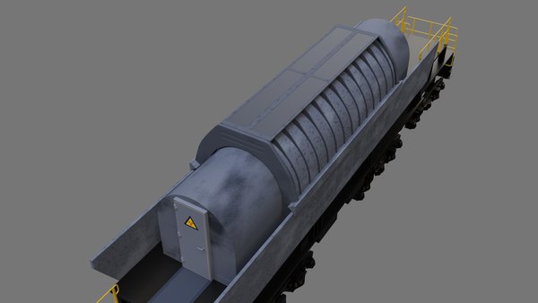 modelo 3d Transportador ferroviario SNF - TurboSquid 1637558