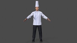 3D Chef Models | TurboSquid