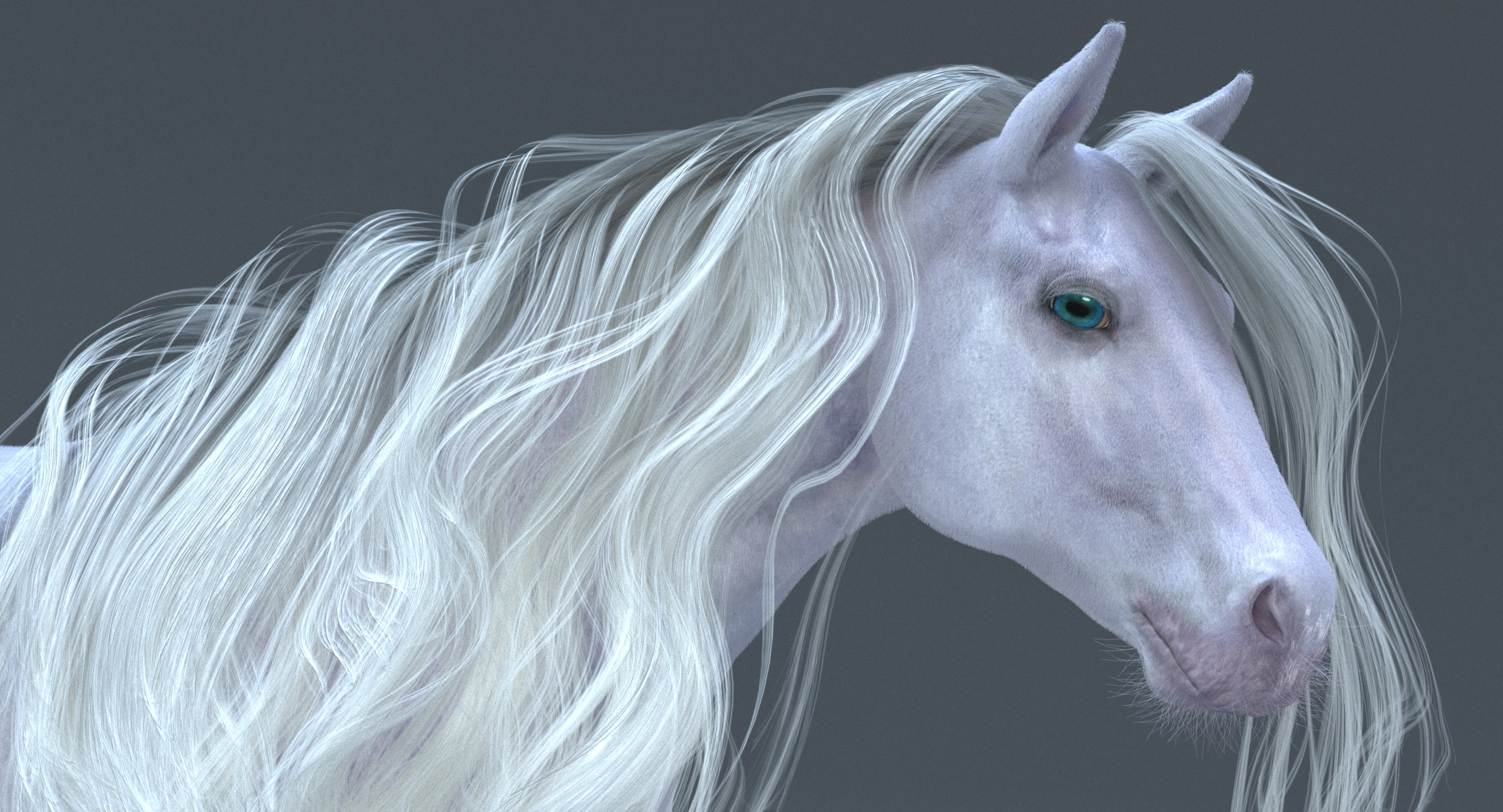 Pegasus Winged White Horse model - TurboSquid 1952331