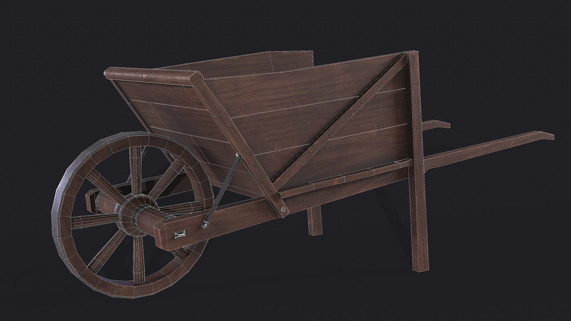 3D Western - Wooden Carts - TurboSquid 1800206