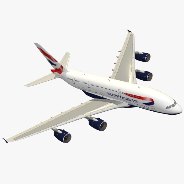 Airbus A380-800 3D Models for Download | TurboSquid