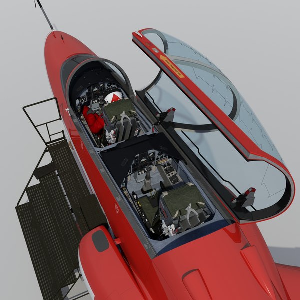 red arrow hawk t1 3d max