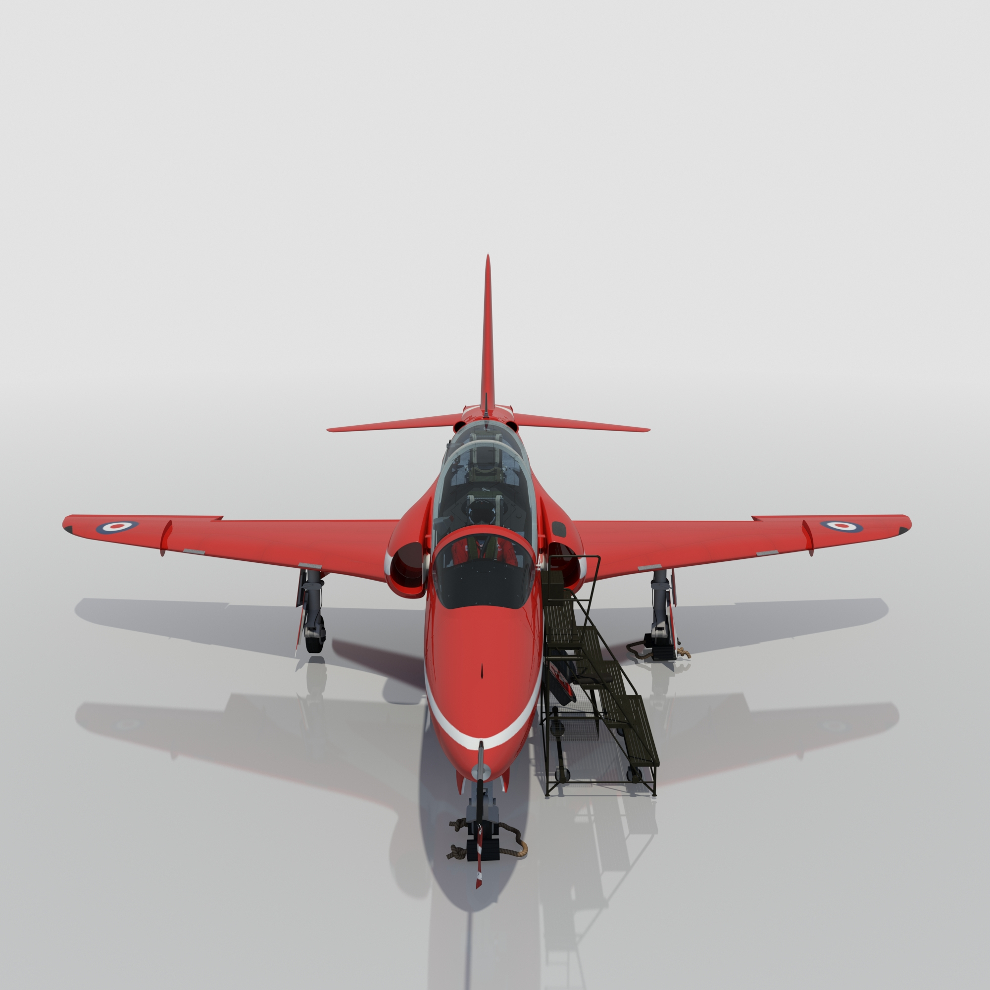 red arrow hawk t1 3d max