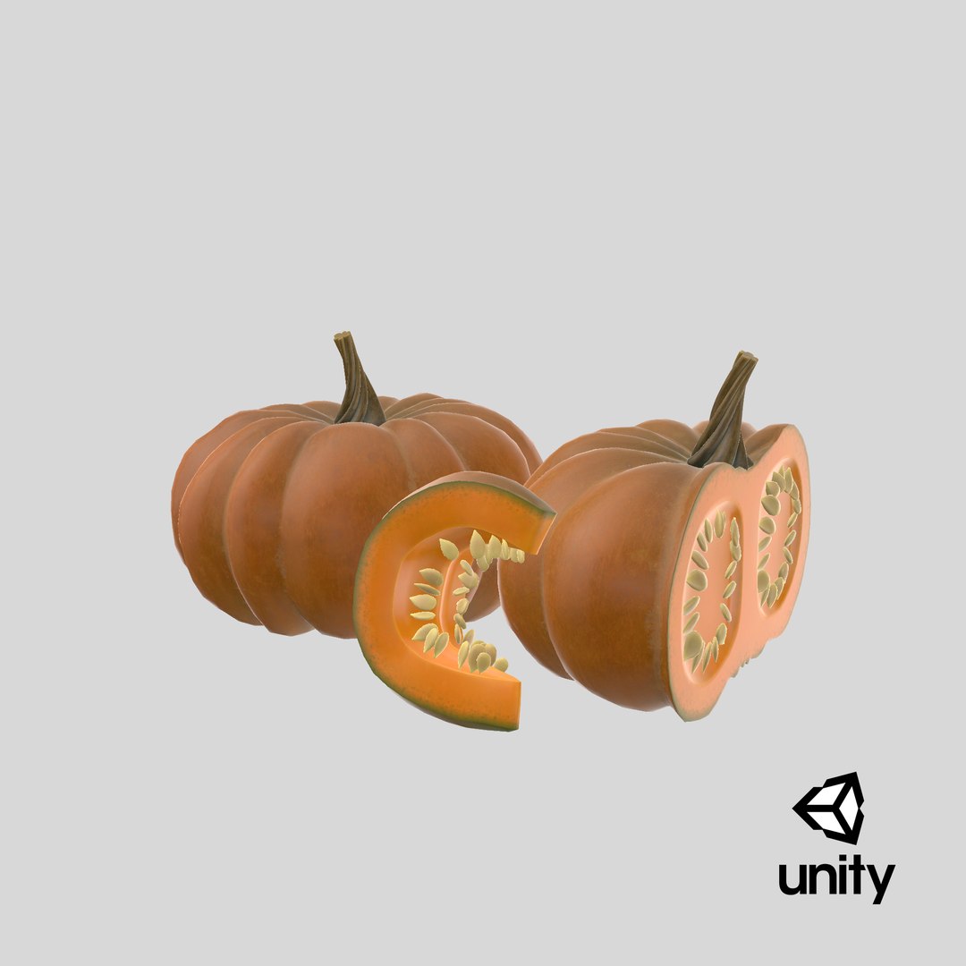 3D Cartoon Pumpkin Model - TurboSquid 2077822