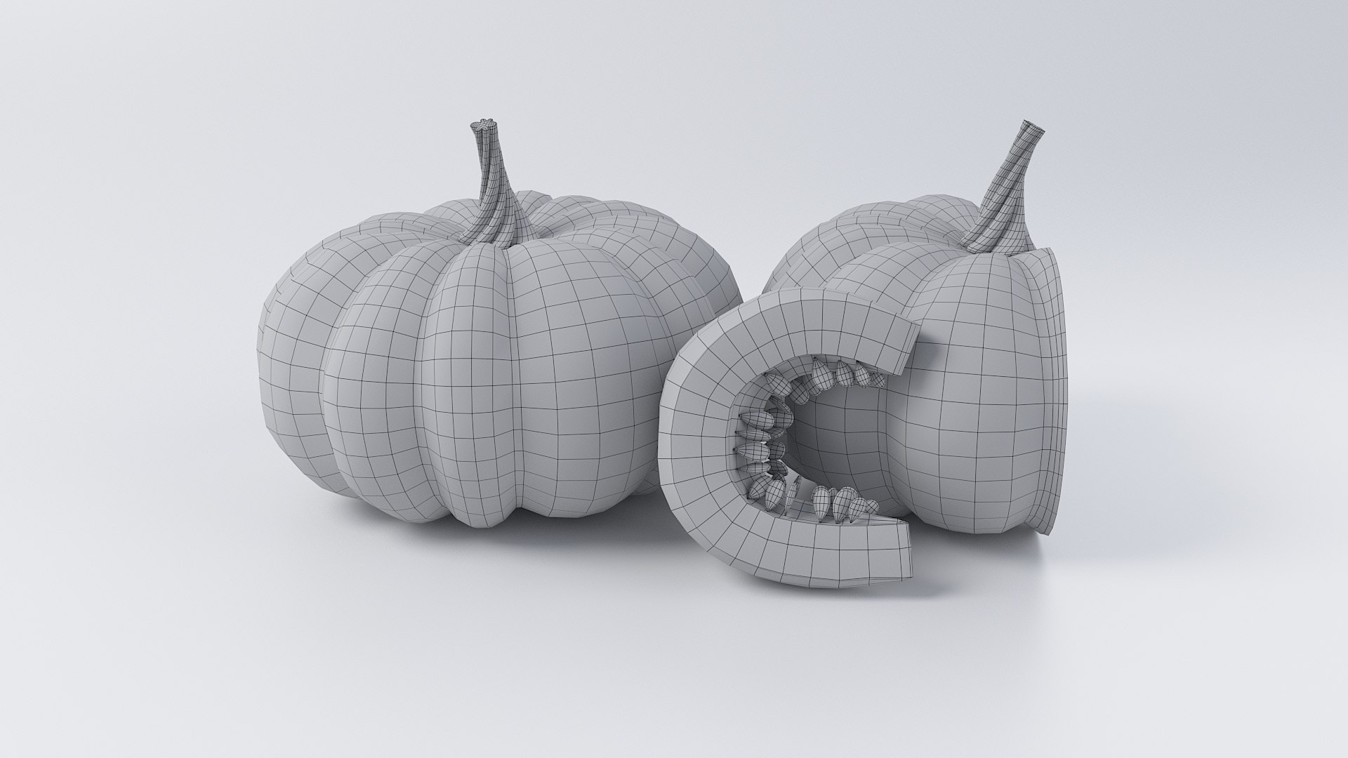 3D Cartoon Pumpkin Model - TurboSquid 2077822