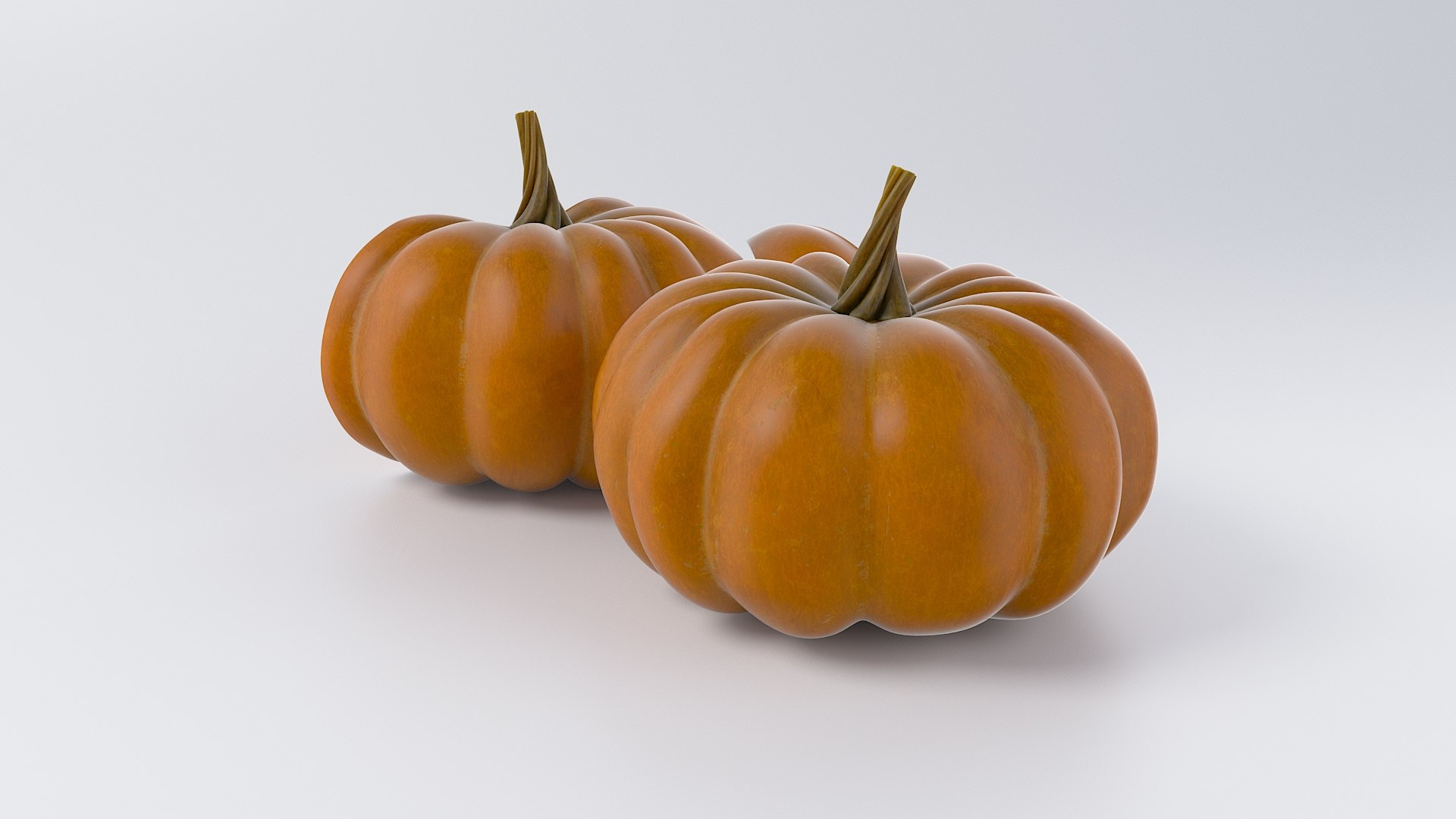3D Cartoon Pumpkin Model - TurboSquid 2077822