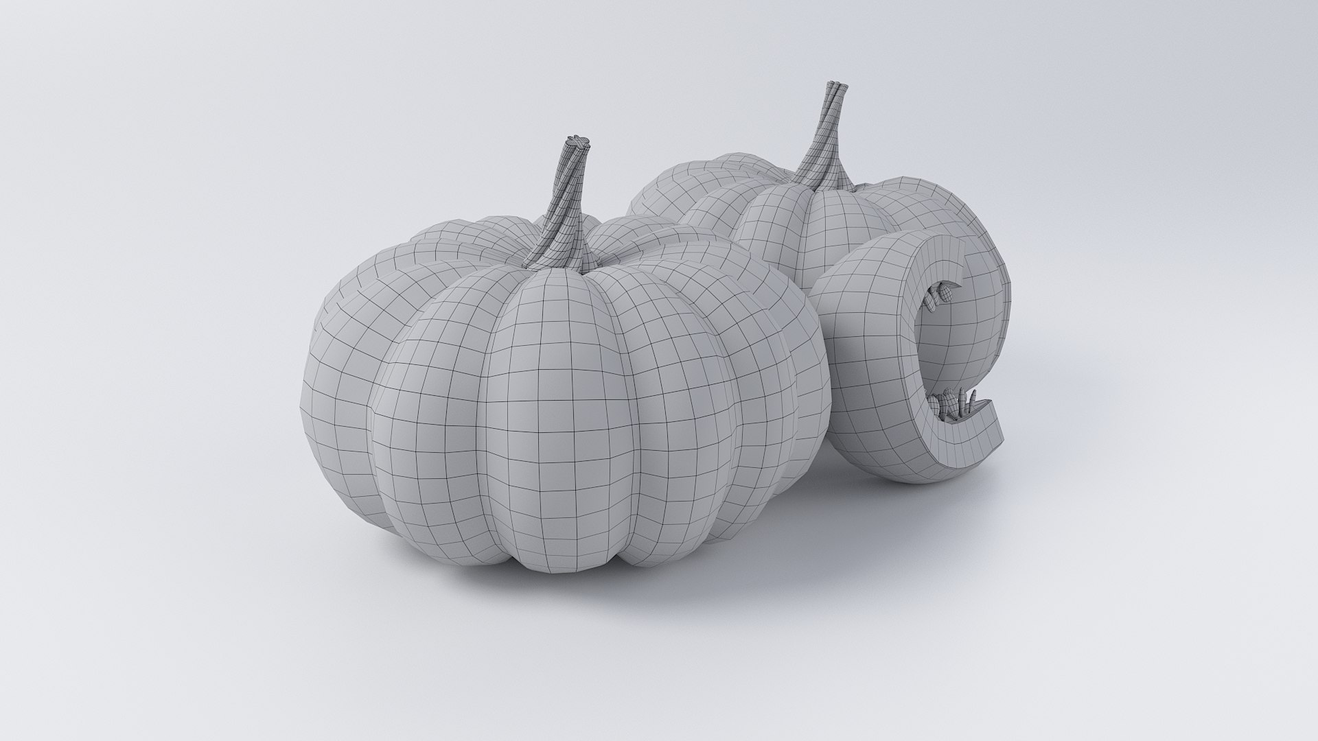 3D Cartoon Pumpkin Model - TurboSquid 2077822