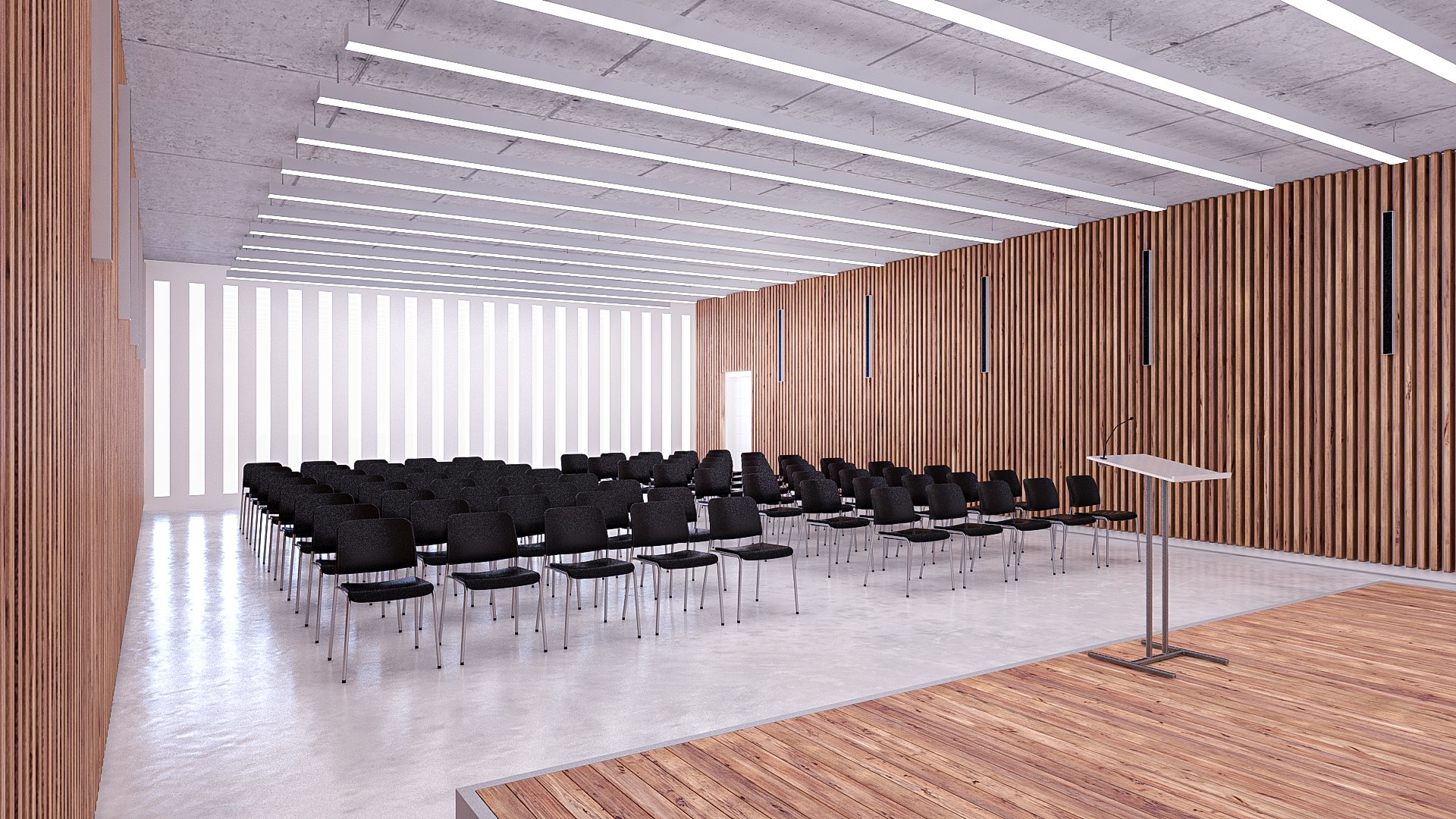 3D Conference Hall 01 - TurboSquid 2129340
