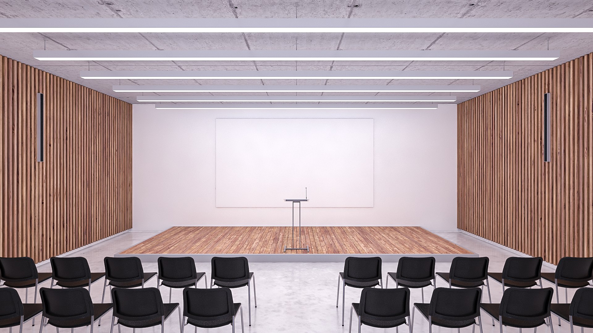 3D Conference Hall 01 - TurboSquid 2129340