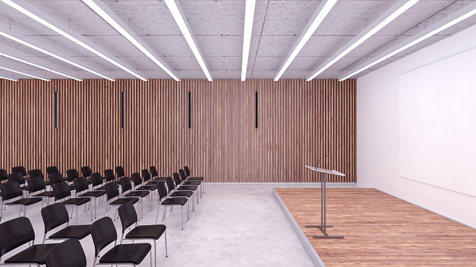 3D Conference Hall 01 - TurboSquid 2129340