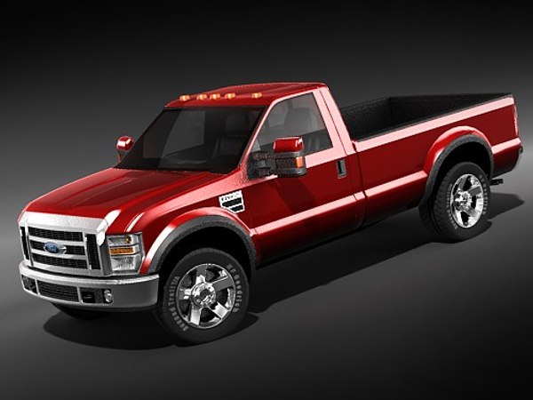 Ford F-250 3D Models for Download | TurboSquid