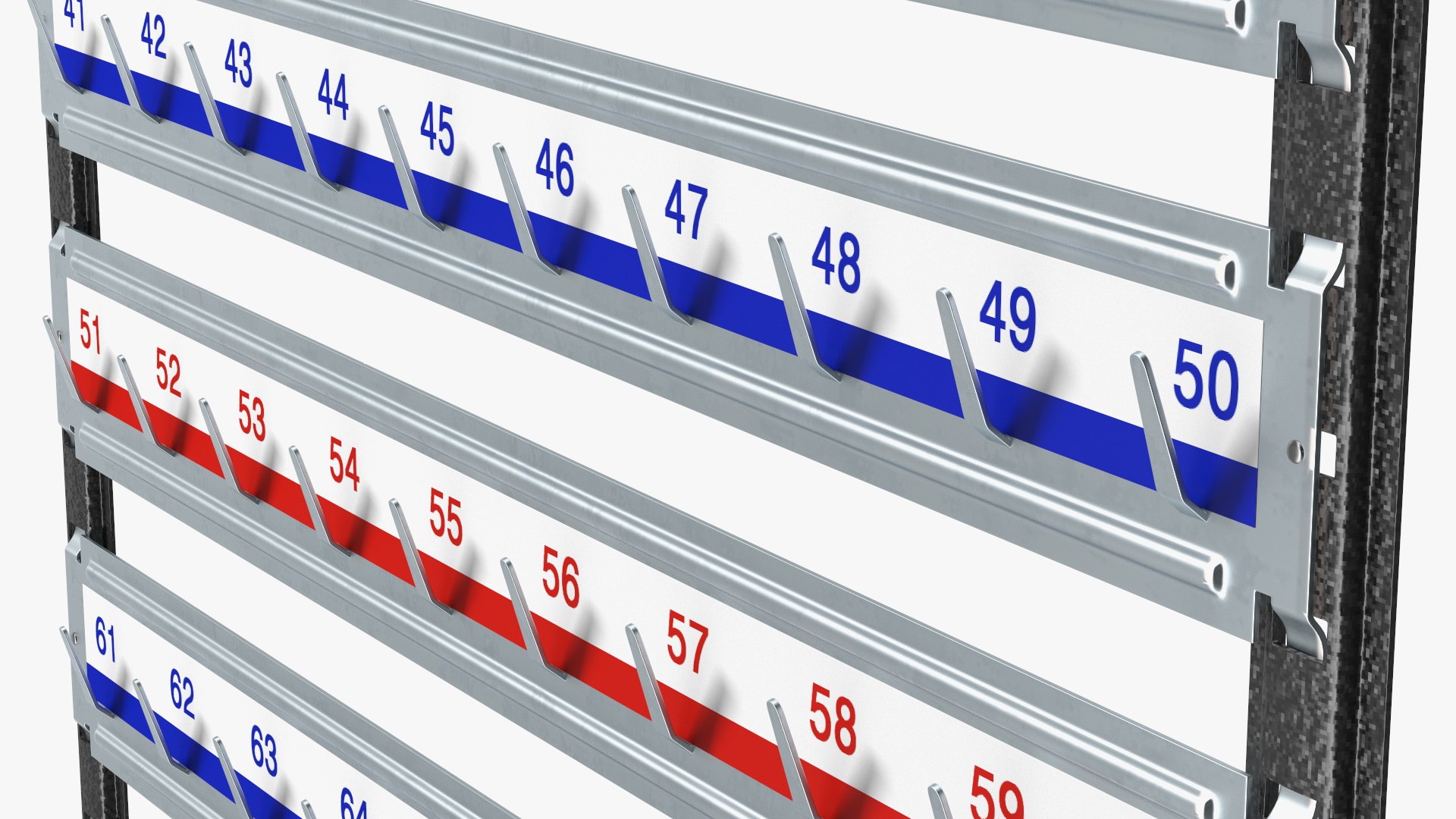 Industrial Key Rack 3D Model - TurboSquid 1828162