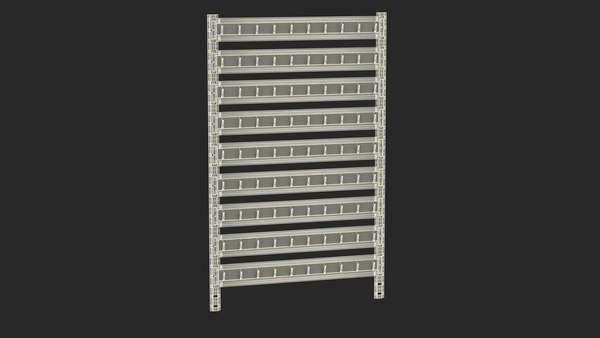 Industrial Key Rack 3D model - TurboSquid 1828162
