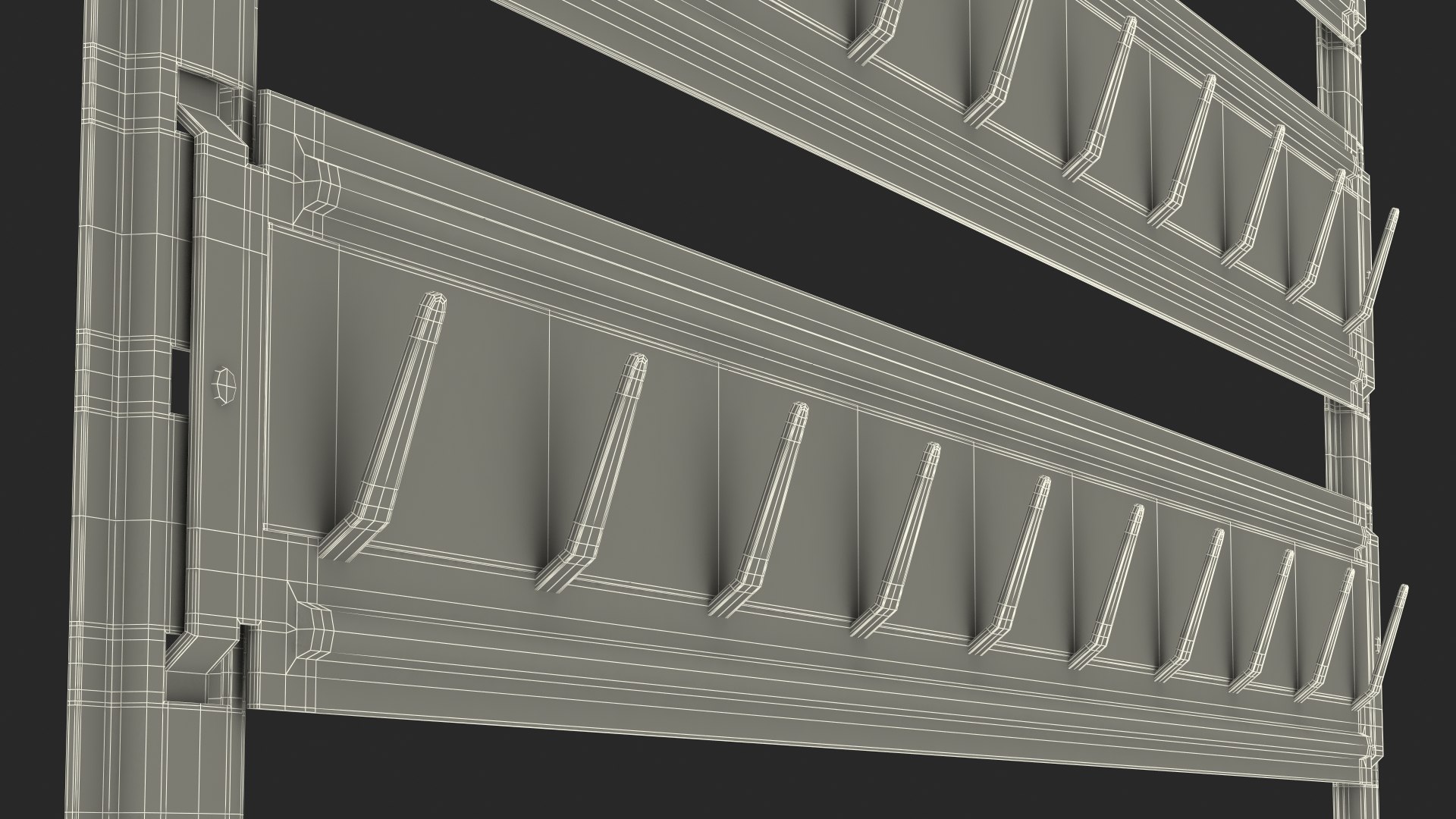 Industrial Key Rack 3D Model - TurboSquid 1828162