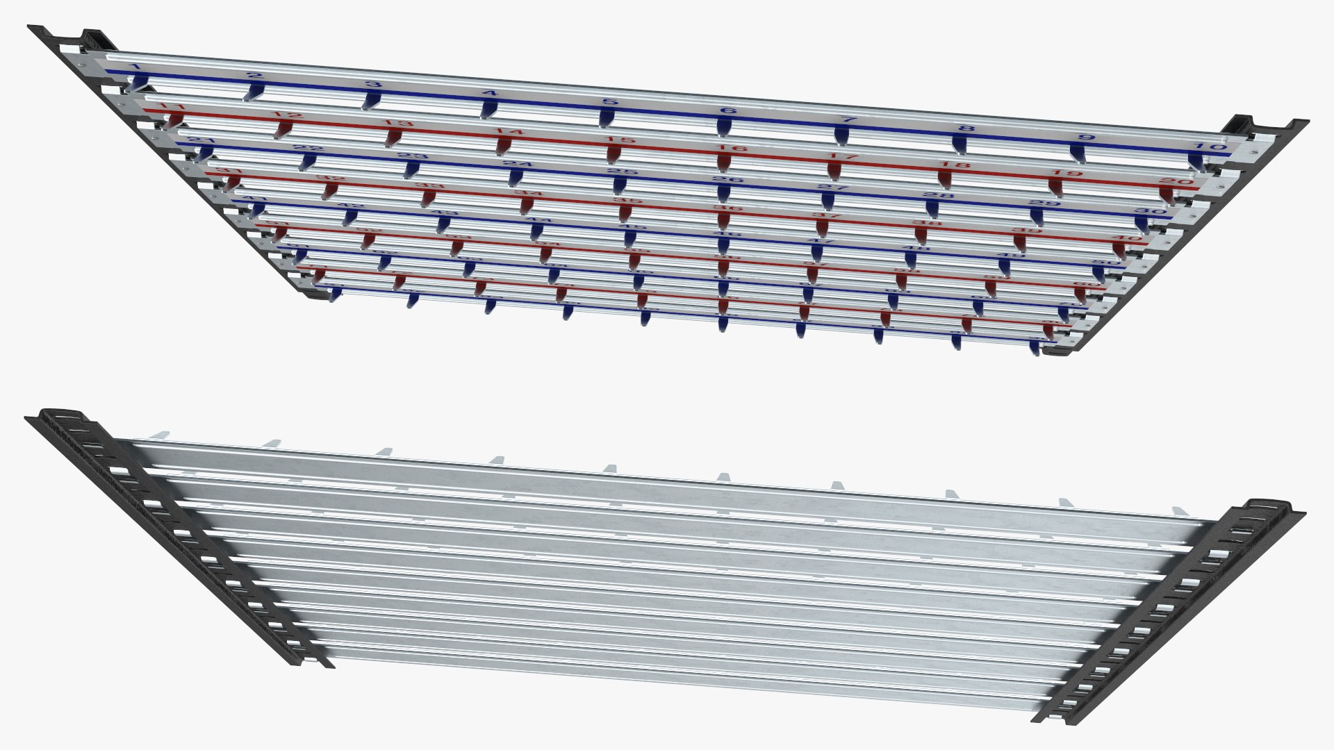 Industrial Key Rack 3D Model - TurboSquid 1828162