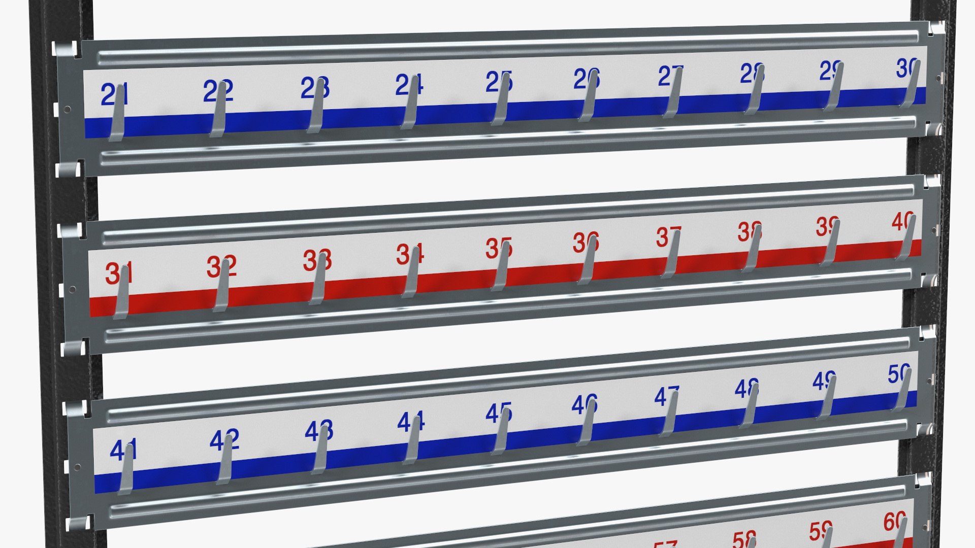 Industrial Key Rack 3D Model - TurboSquid 1828162
