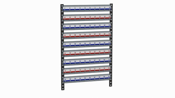 Industrial Key Rack 3D model - TurboSquid 1828162
