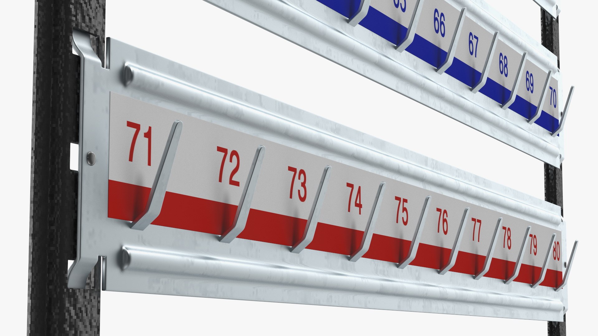 Industrial Key Rack 3D Model - TurboSquid 1828162