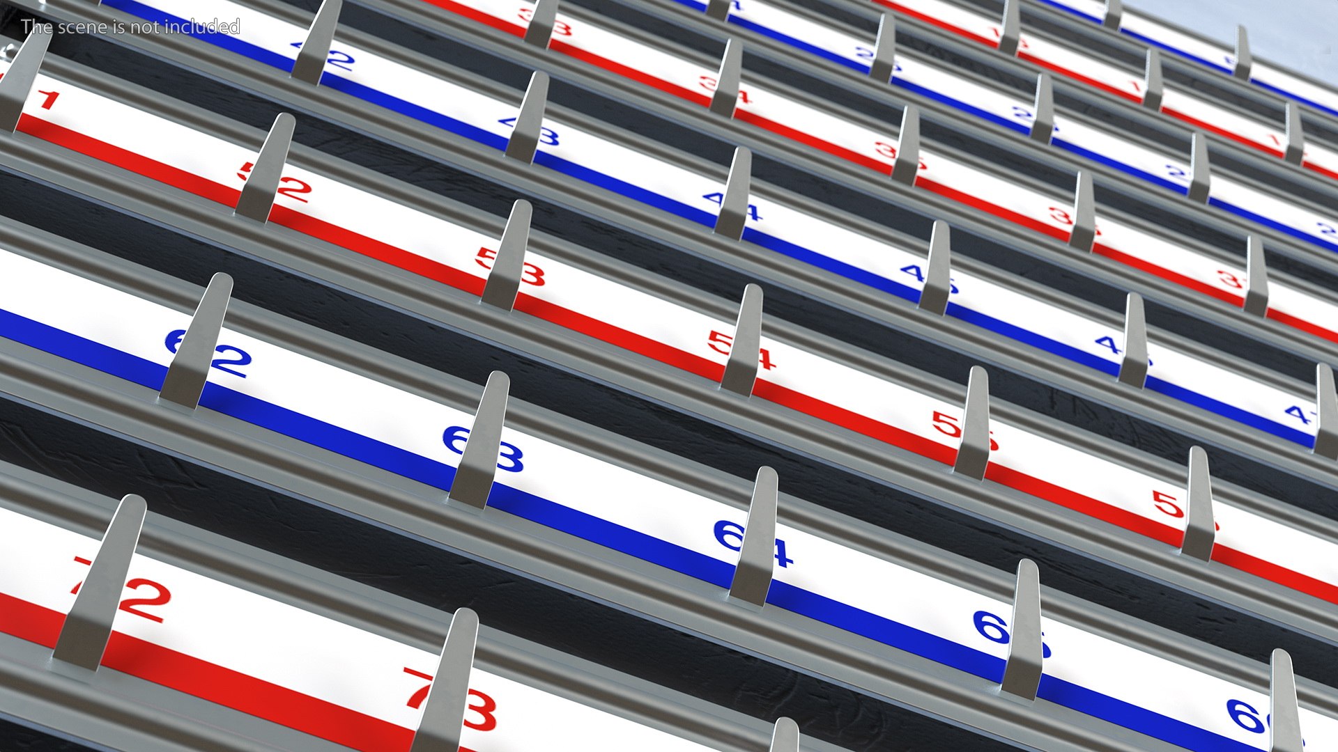 Industrial Key Rack 3D Model - TurboSquid 1828162