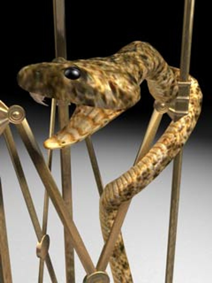 3d Ancient Roman Tripode Model