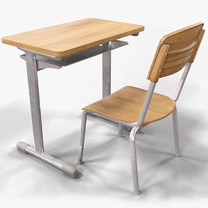 3D Chair Classroom Models - Browse & Download Formats - TurboSquid