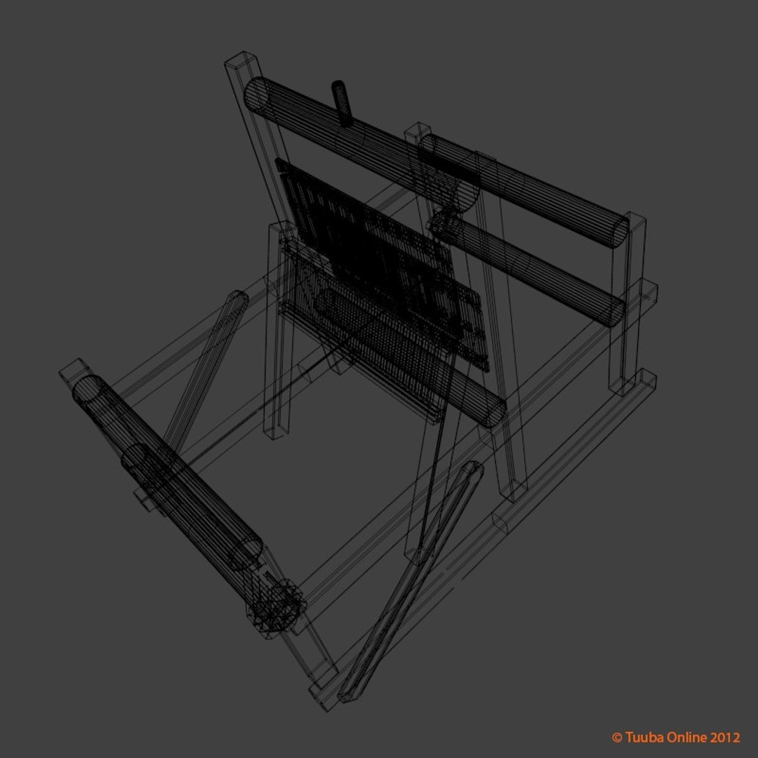 Toy Table Loom 3d Model