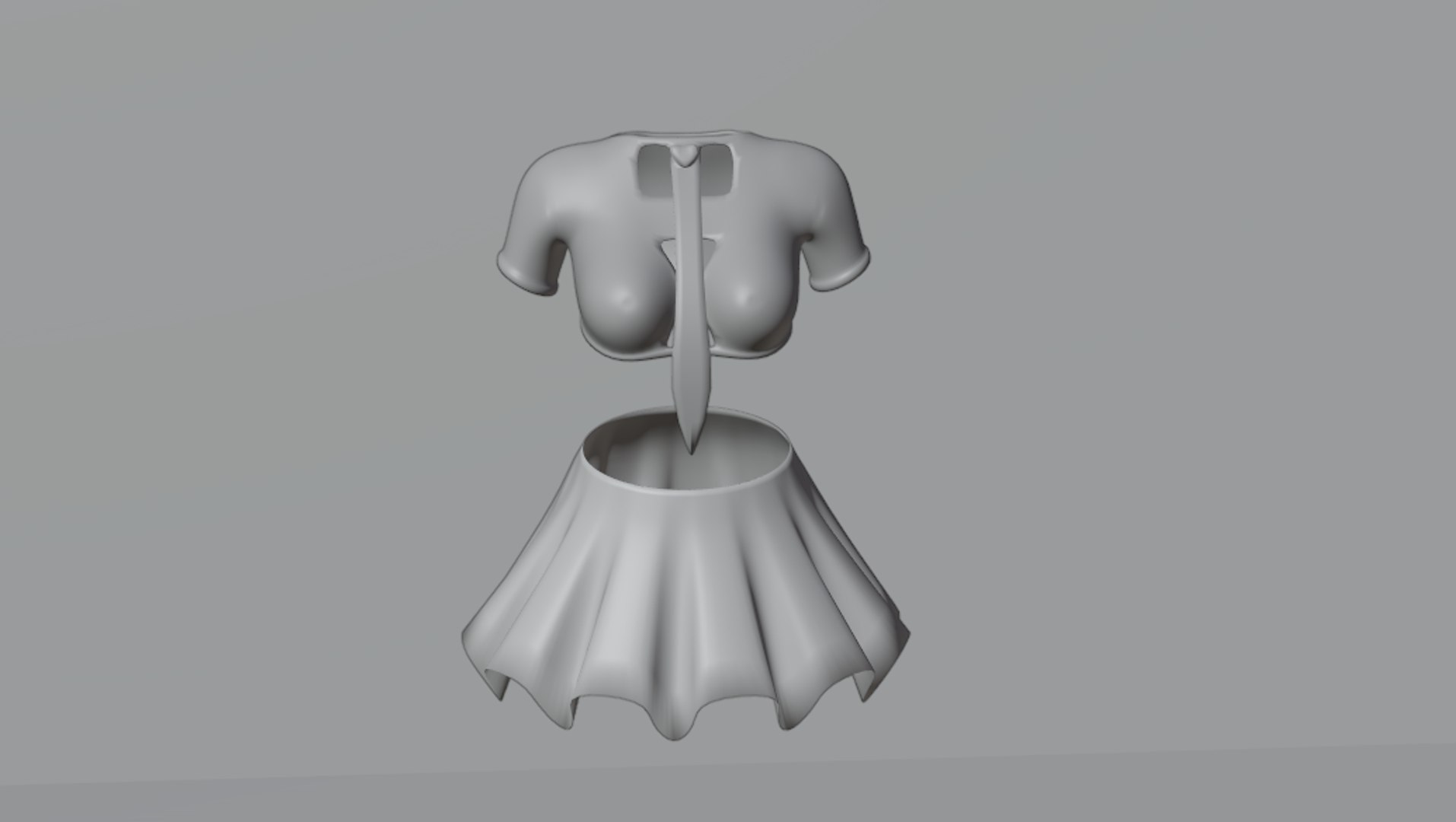 3D Anime School Uniform Model - TurboSquid 1863877