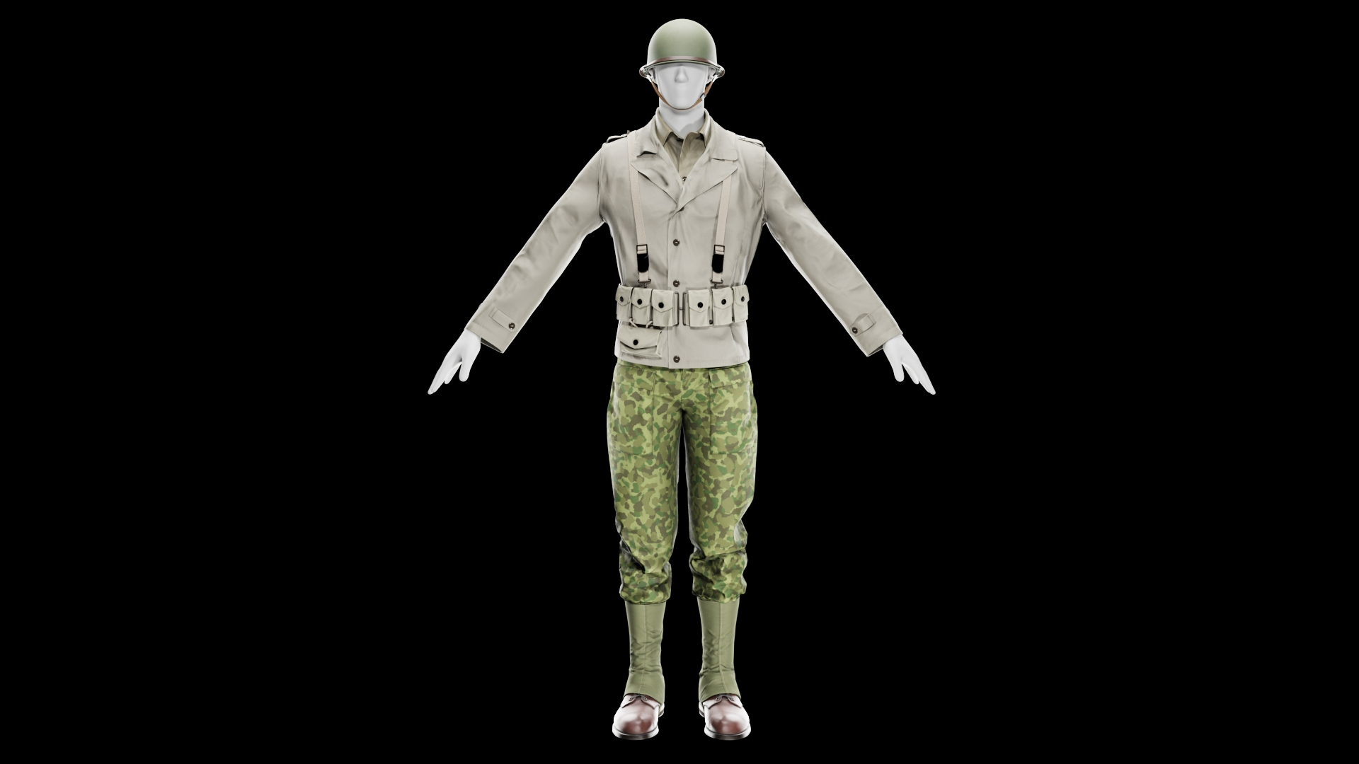 Military Set 3D Model - TurboSquid 2209537