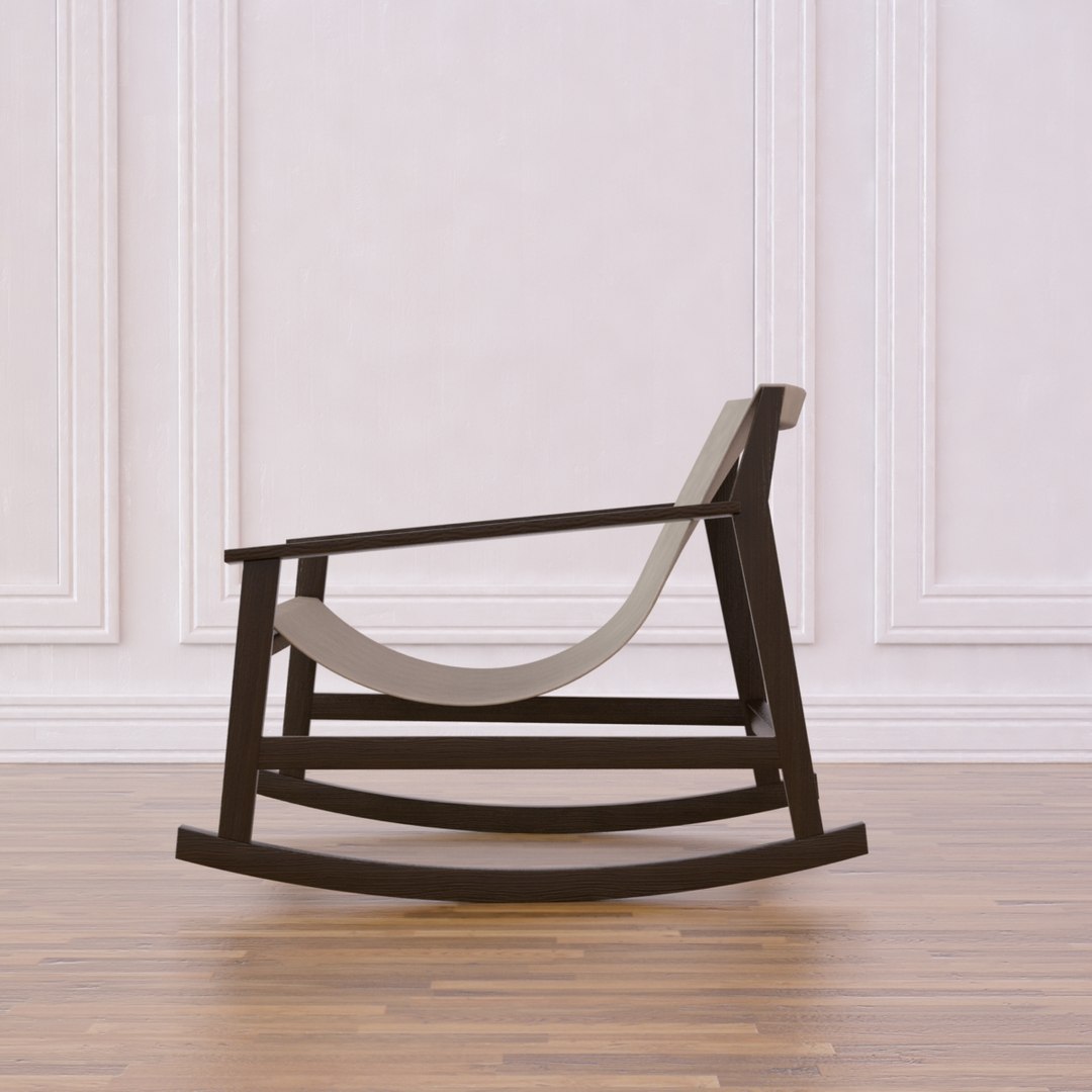 3ds Max Dondolo Rocking Chair
