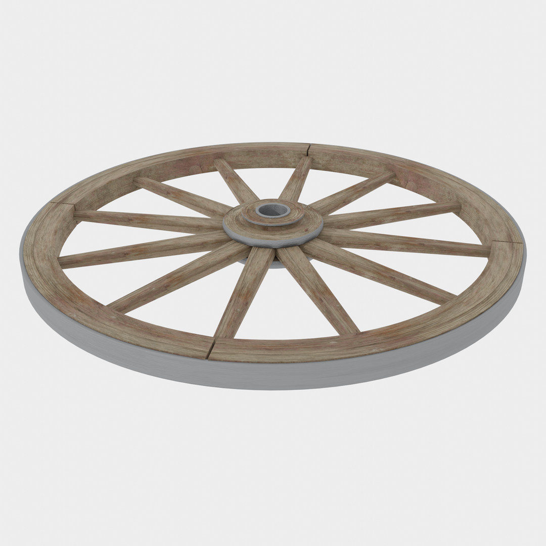3D Wheel Cart - TurboSquid 1602654
