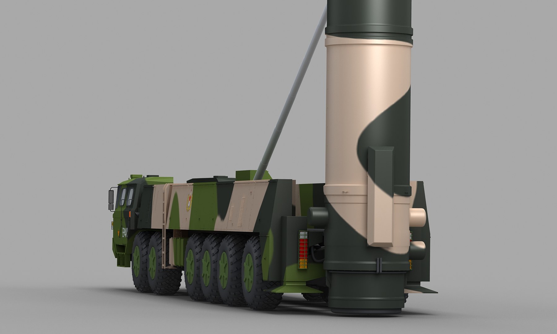 Chinese Df-26 Missile 3D Model - TurboSquid 1287936