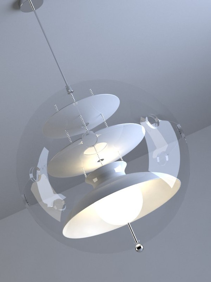 3d Model Verner Panton Lamp