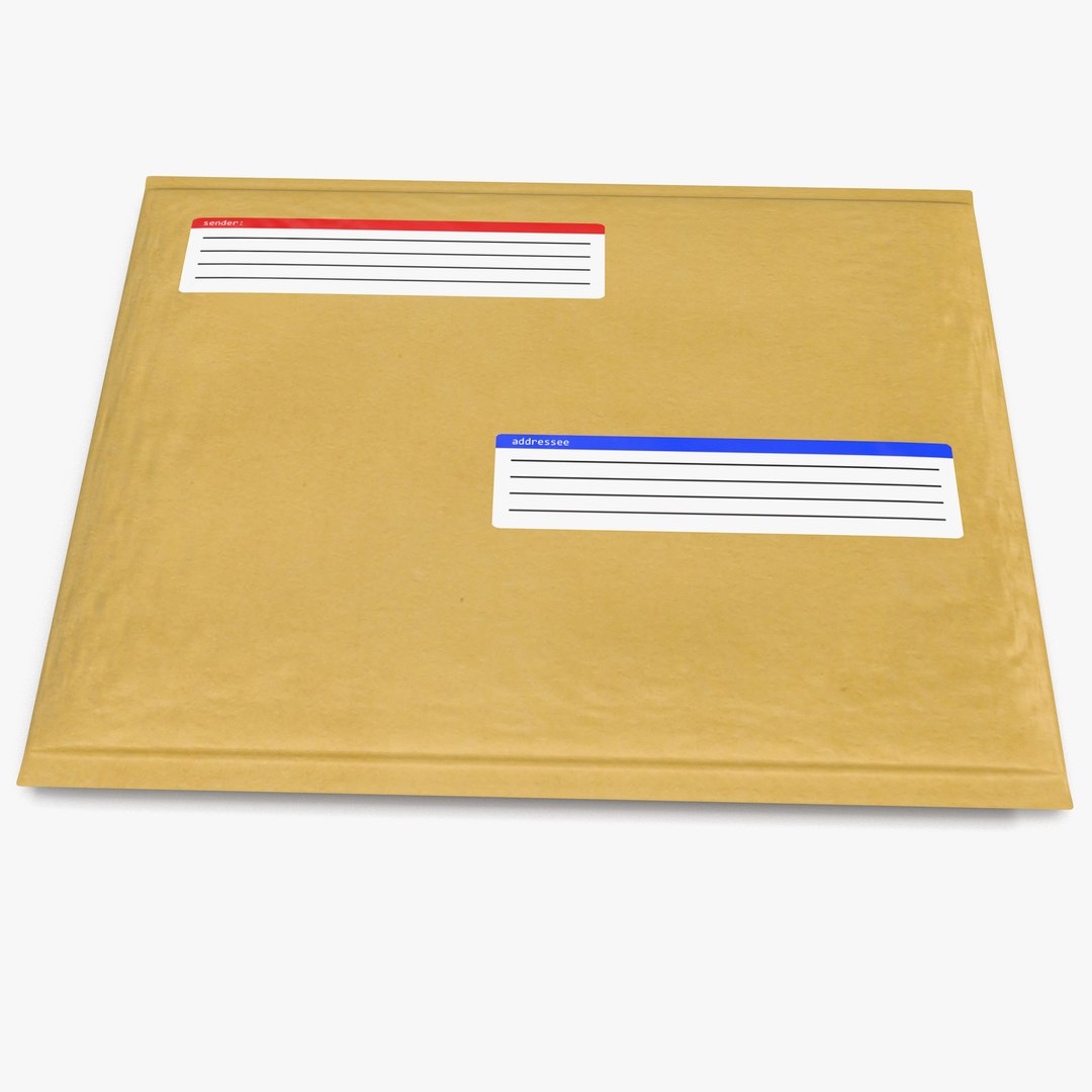 Big Yellow Envelope 3d 3ds