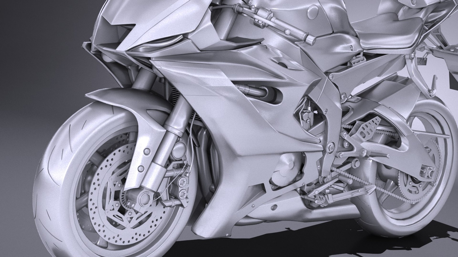 Yamaha Yzf R6 3D Model - TurboSquid 1241207