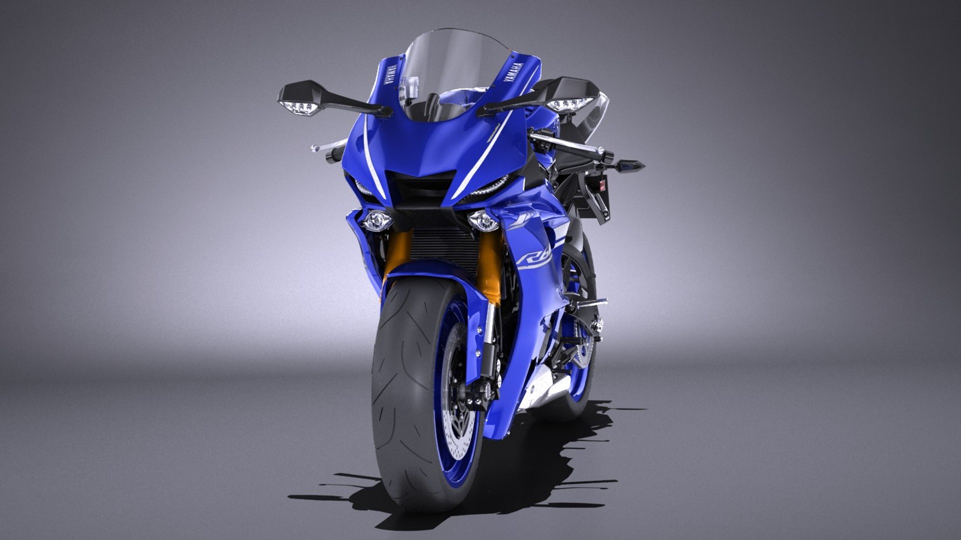 Yamaha Yzf R6 3D Model - TurboSquid 1241207