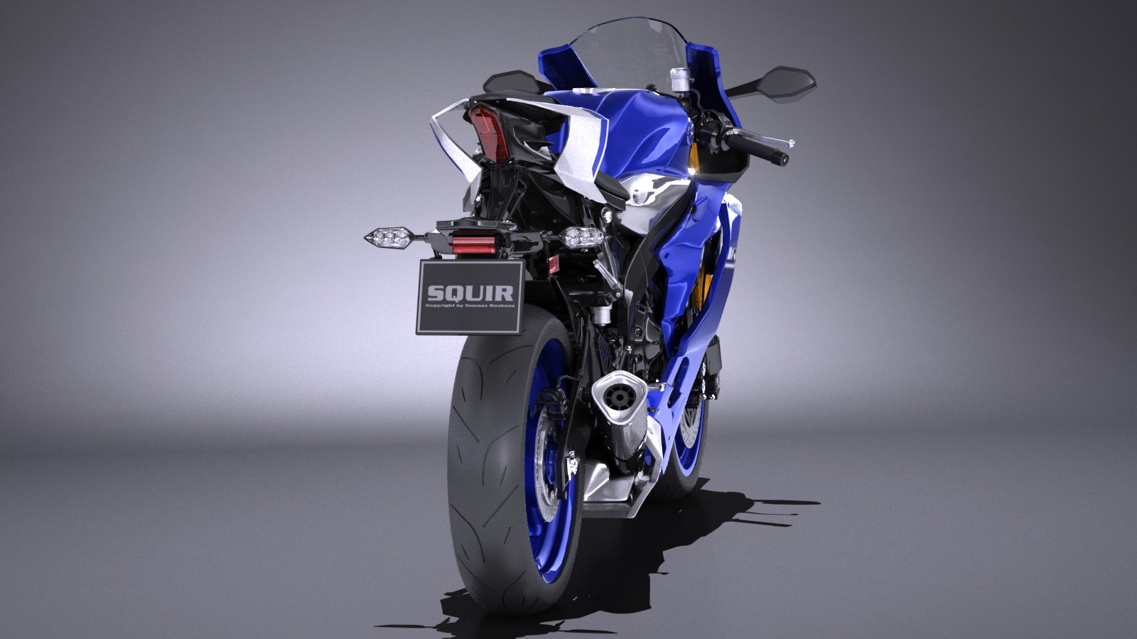 Yamaha YZF R6 2018 3D 모델 - TurboSquid 1241207