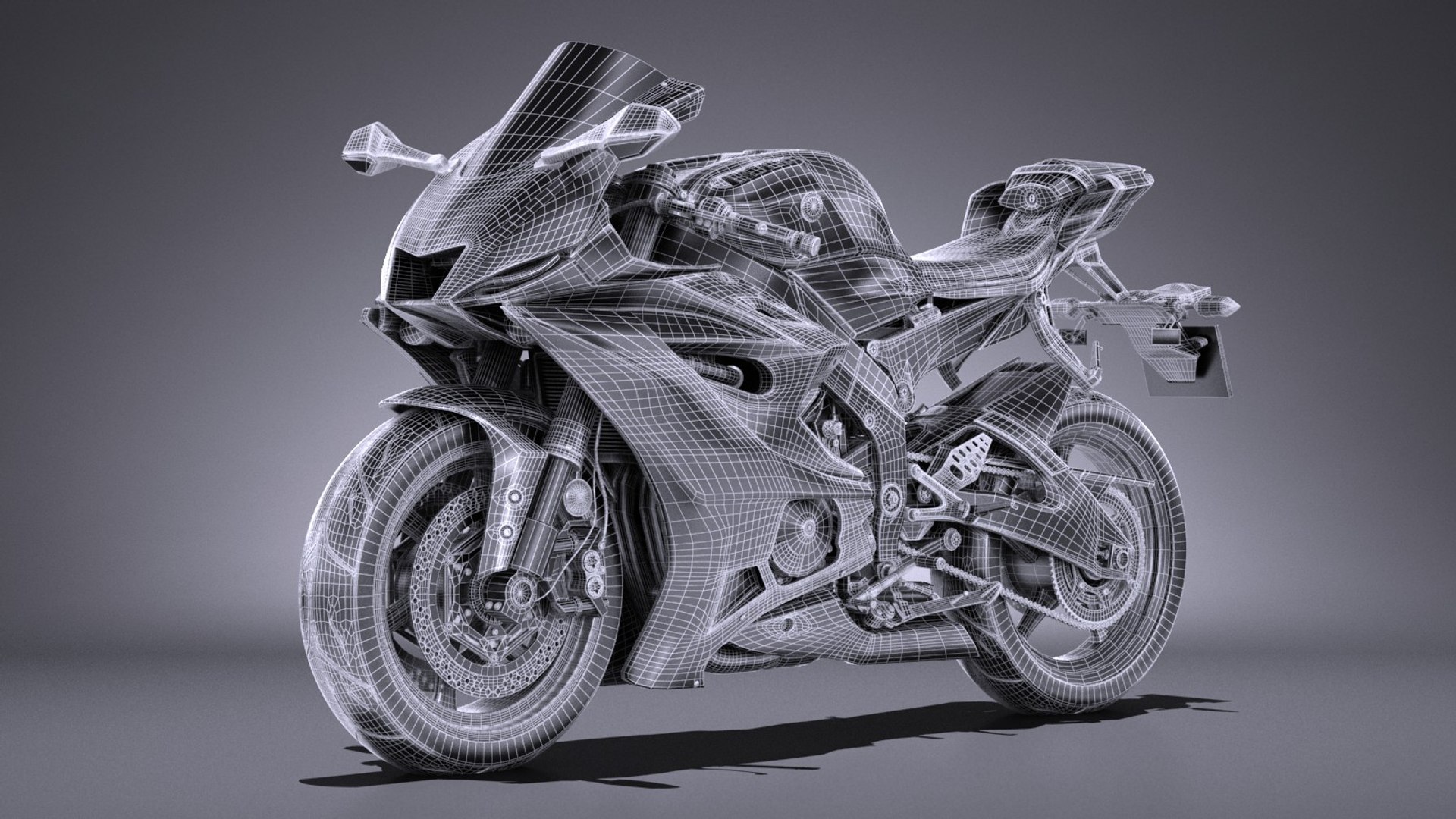 Yamaha Yzf R6 3D Model - TurboSquid 1241207