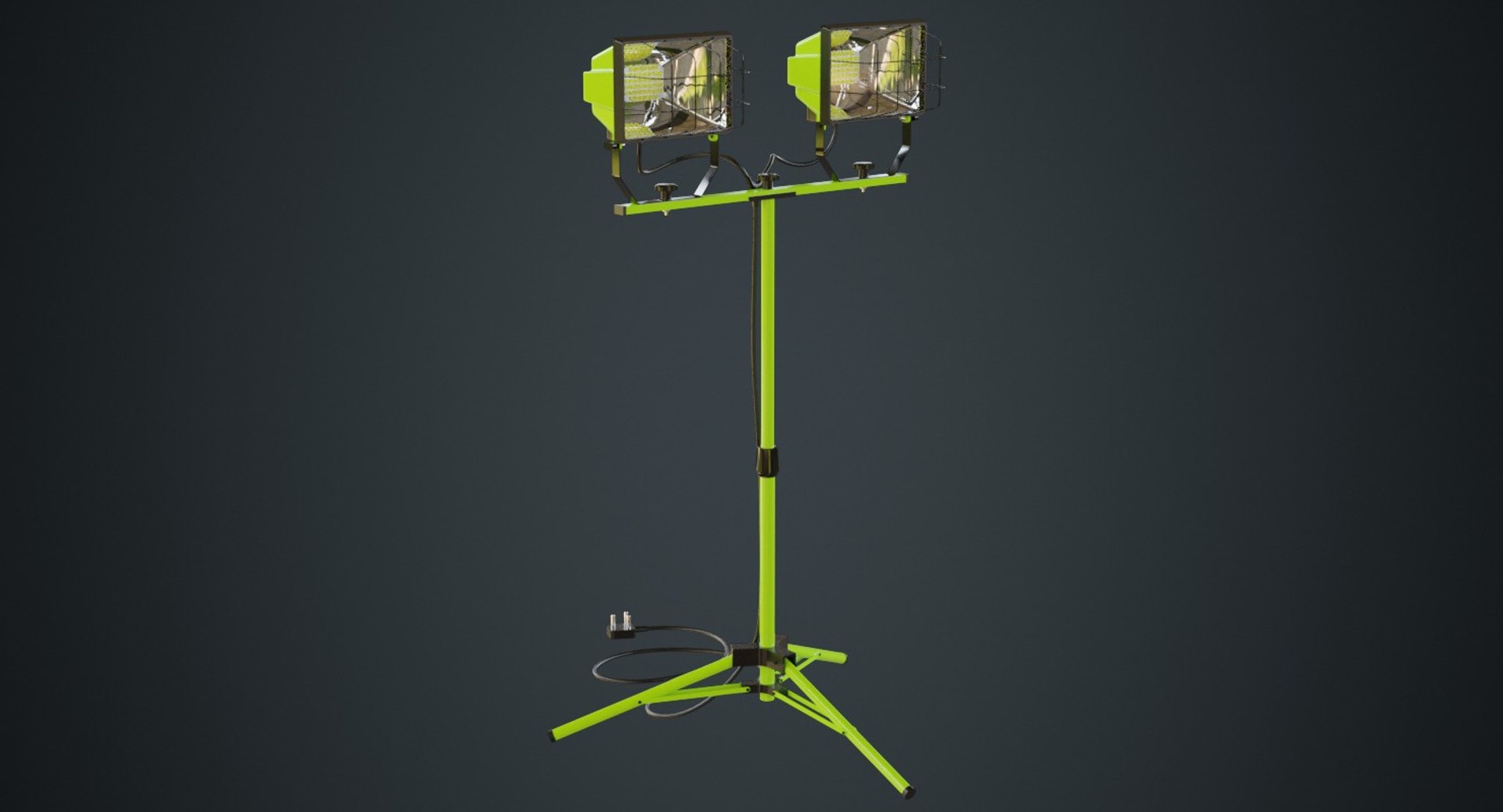 Mobile Construction Light 3D Model - TurboSquid 1412836