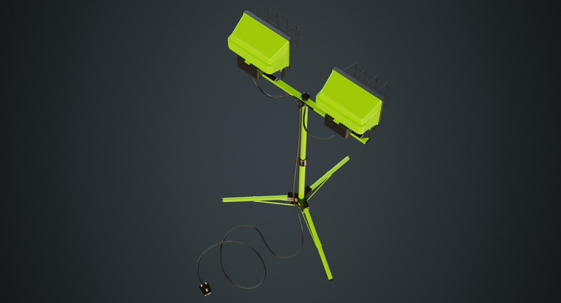 Mobile Construction Light 3D Model - TurboSquid 1412836