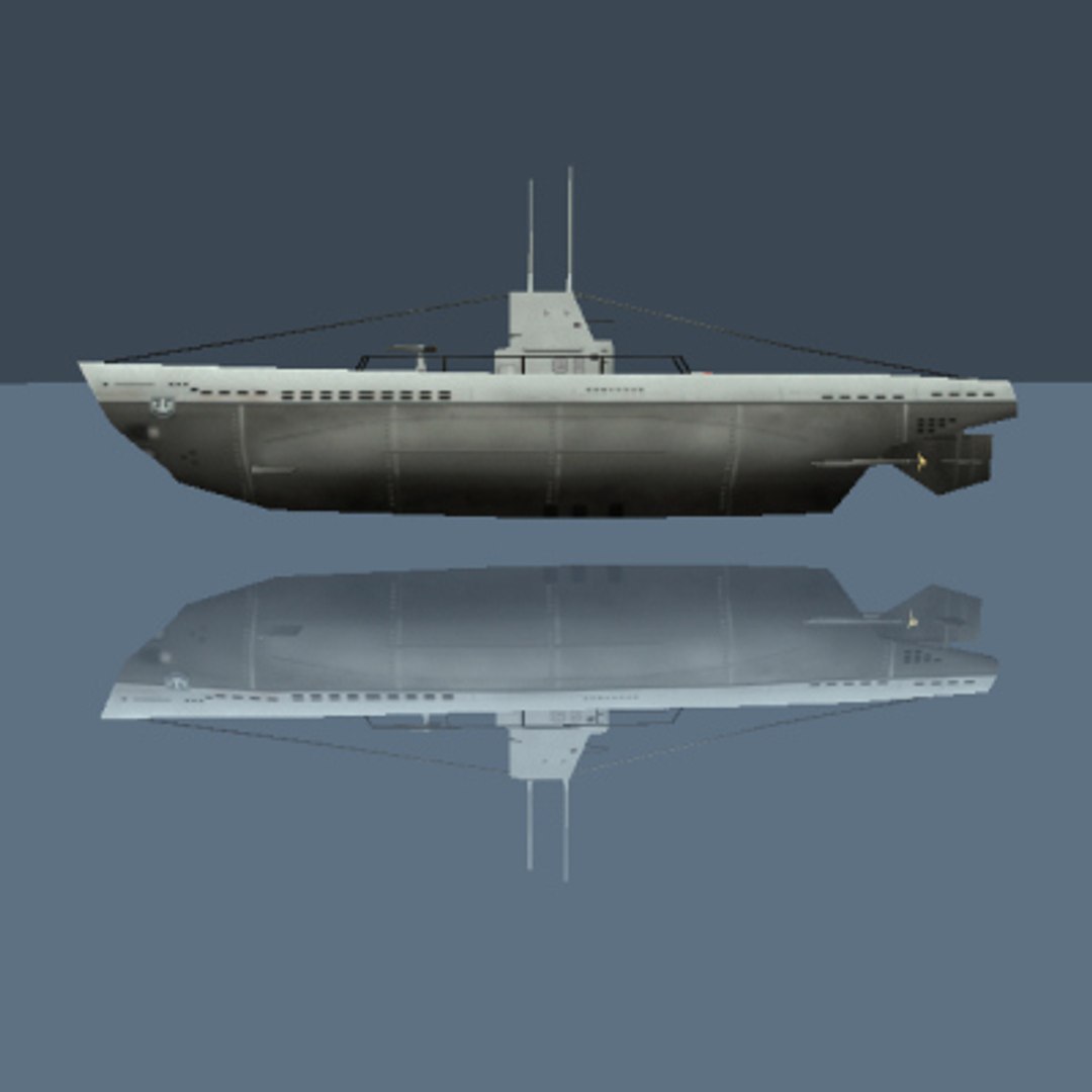3d German Type Ii U-boat