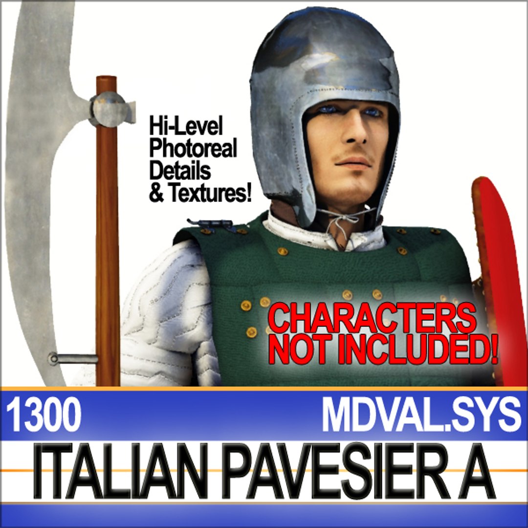 3d Props Set Daz Italian