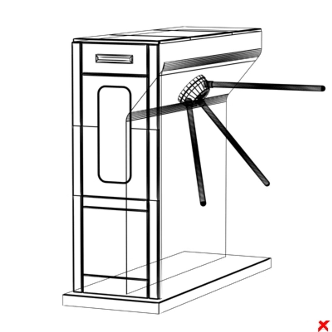 Turnstile 3d Model