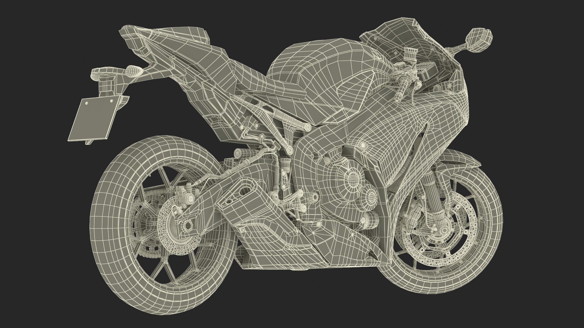 3d Honda Cbr 1000rr Fireblade