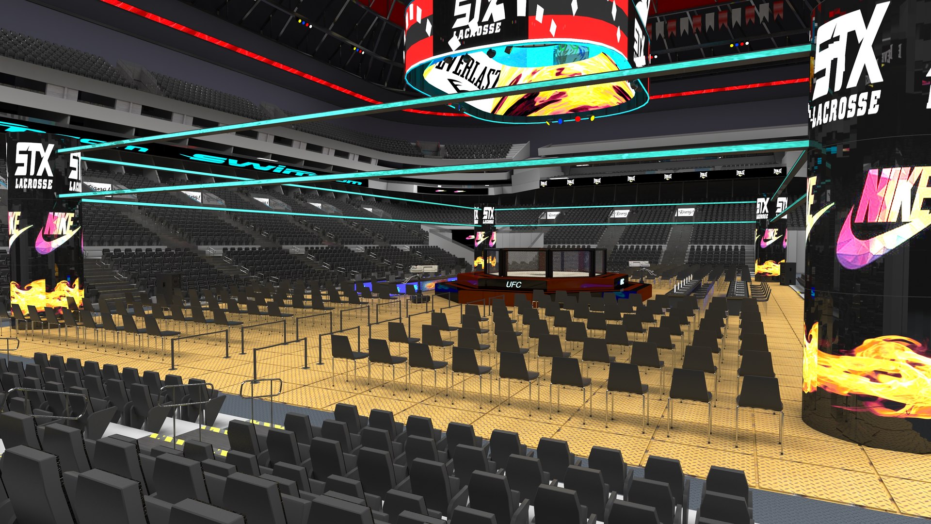 Ufc Arena 3D - TurboSquid 1794652
