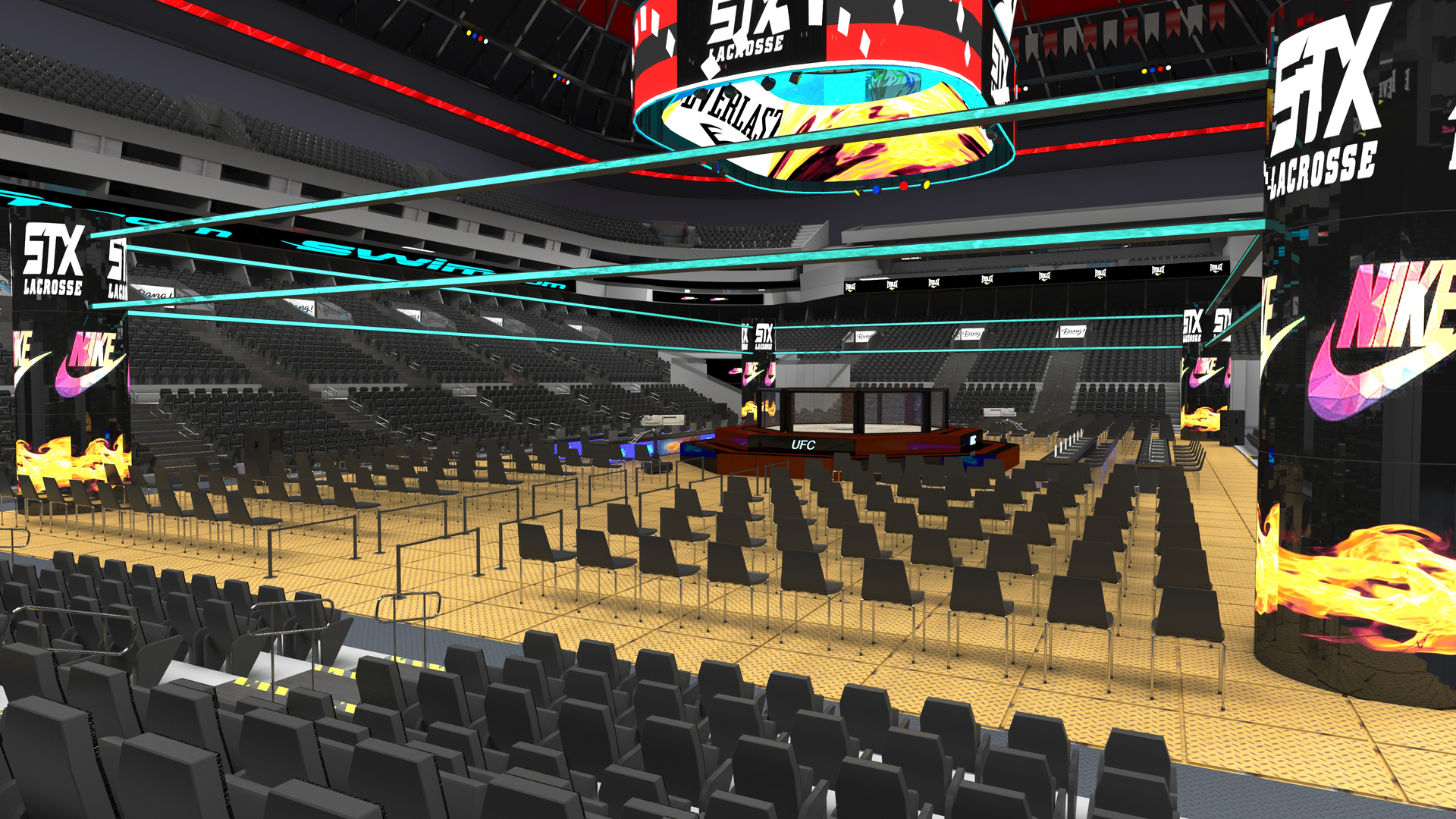 Ufc Arena 3D - TurboSquid 1794652