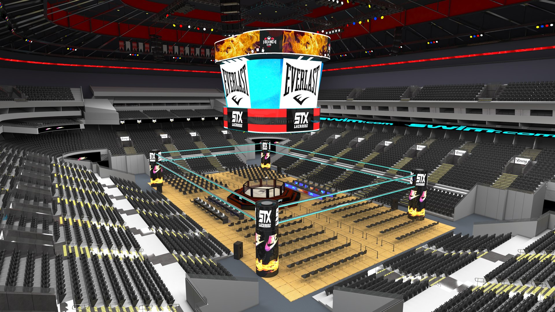 Ufc Arena 3D - TurboSquid 1794652