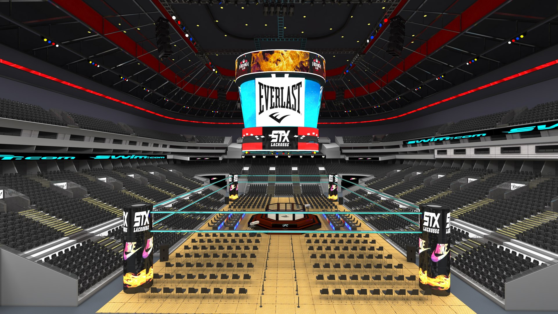 Ufc Arena 3D - TurboSquid 1794652